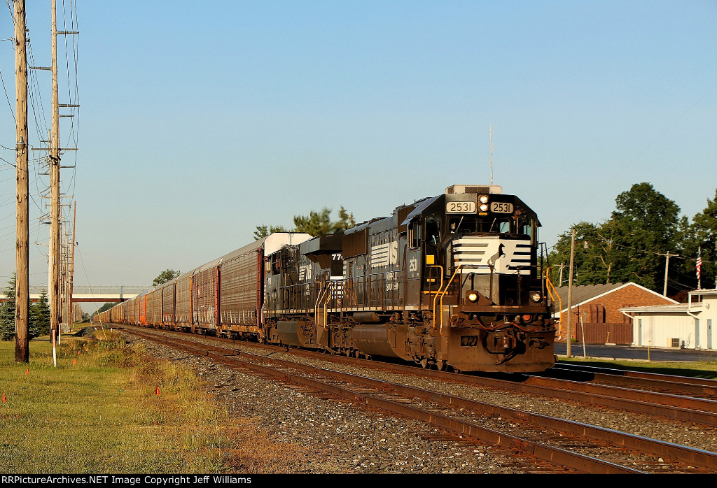 NS 2531 Westbound
